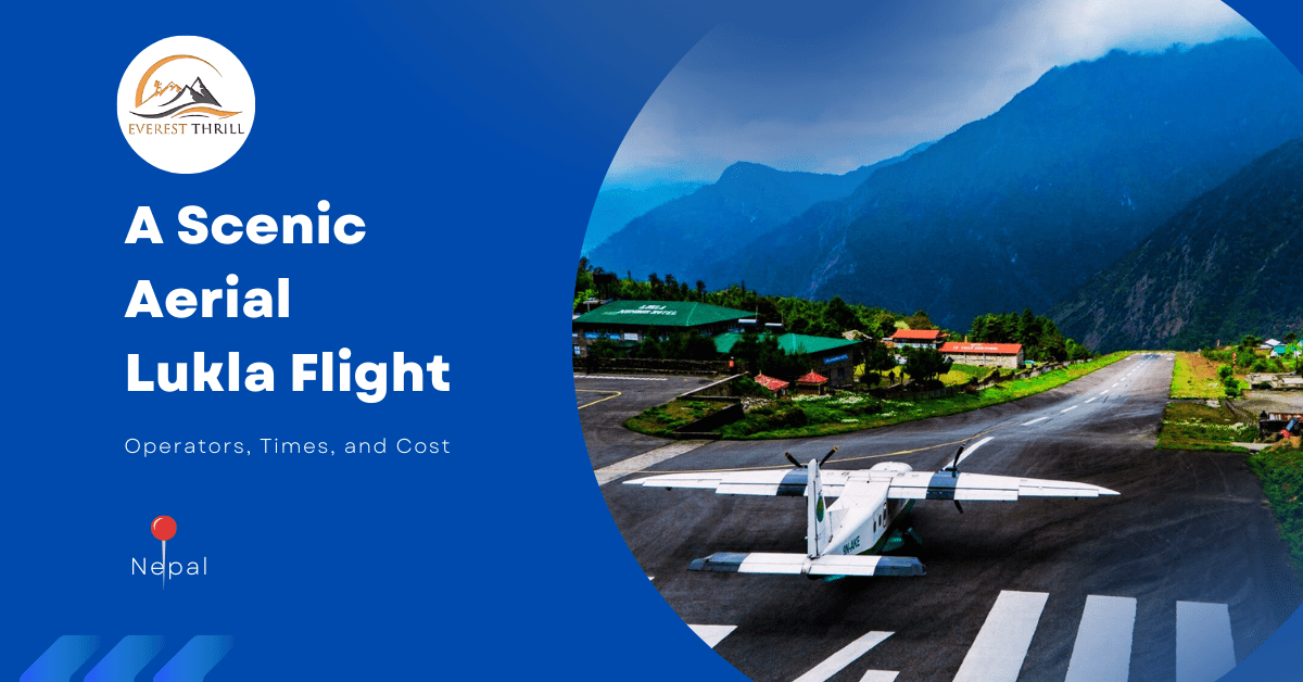 Lukla Flight | Aerial Entry To The Himalayas