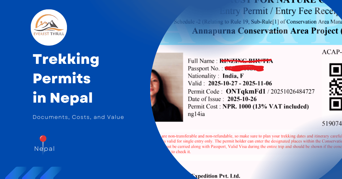 Trekking Permit in Nepal | The Complete Guide For Travelers